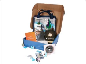 The Microsoft Windows 7 party pack in pictures