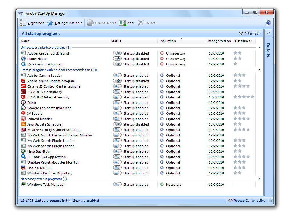 Tuneup Utilities 2011 Review