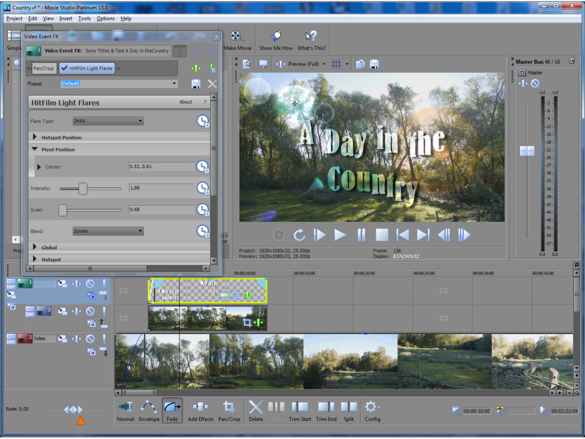 Sony Movie Studio 13 Platinum review