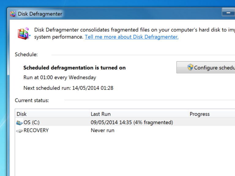 How to defrag in Windows 7: speed up startup times and free up disk space