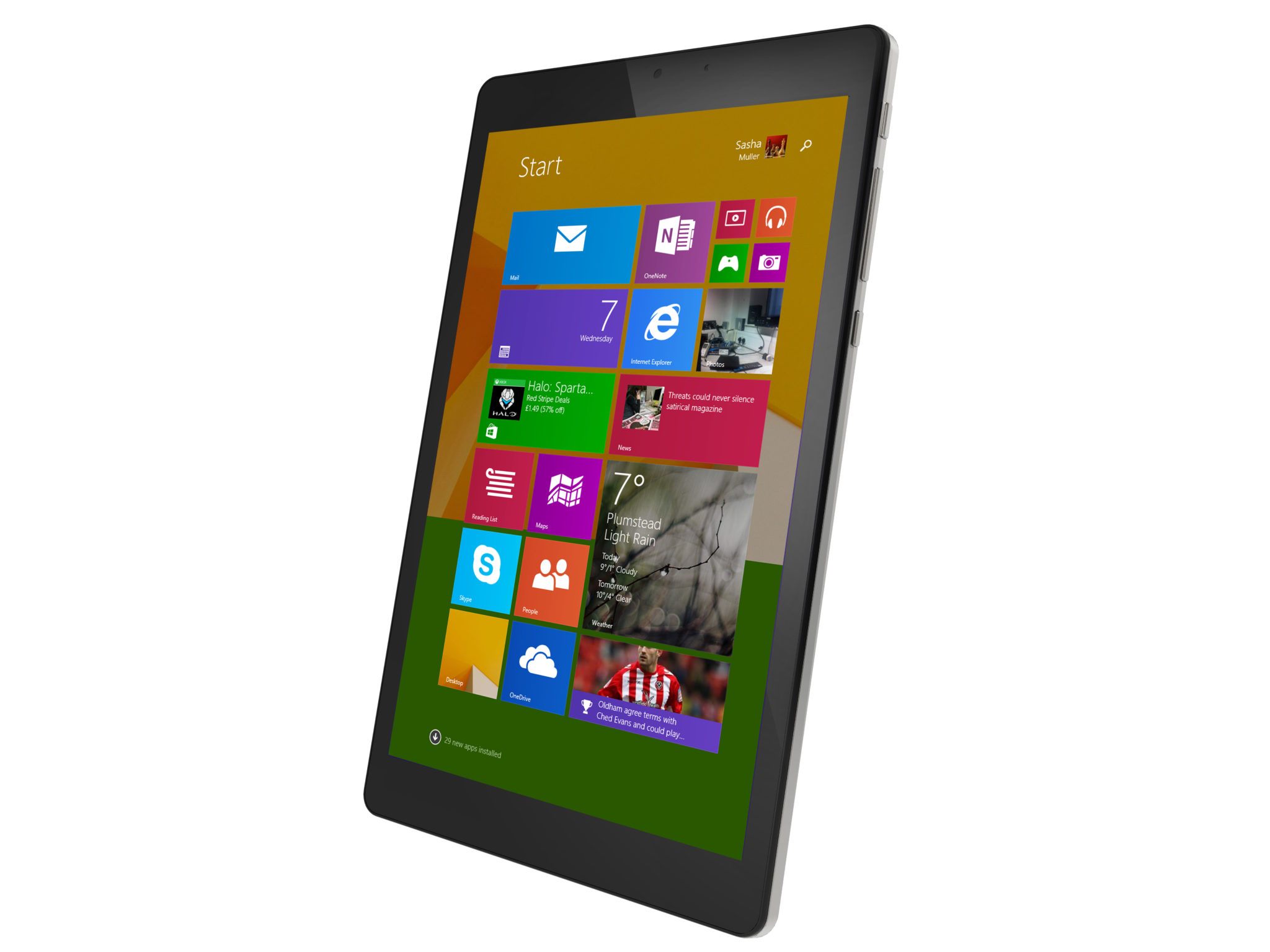 Bush MyTablet 8 - the £100 Windows tablet