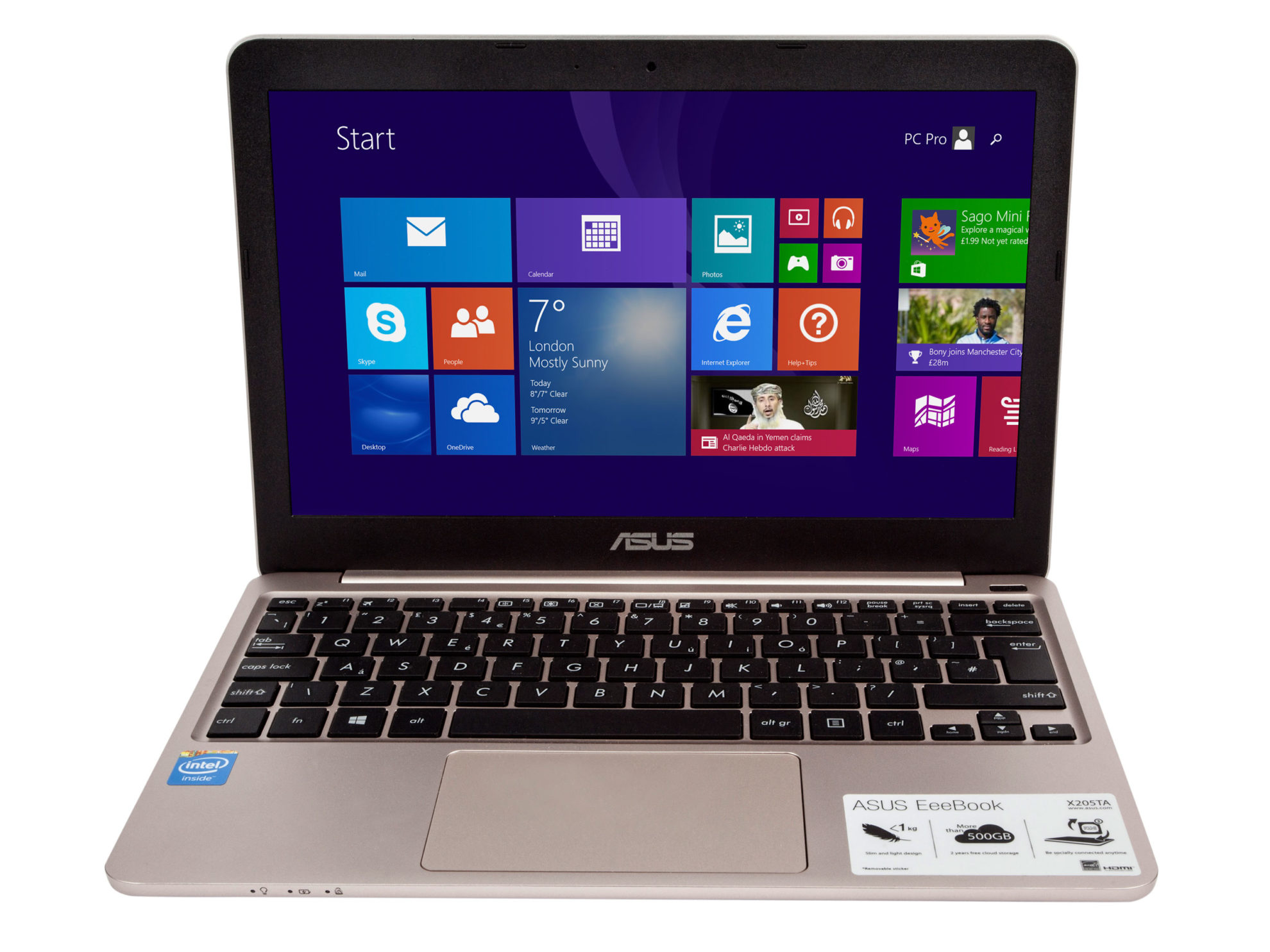 Asus EeeBook X205TA review