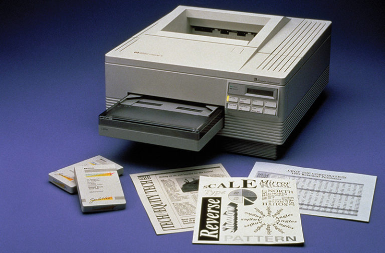The HP LaserJet Story