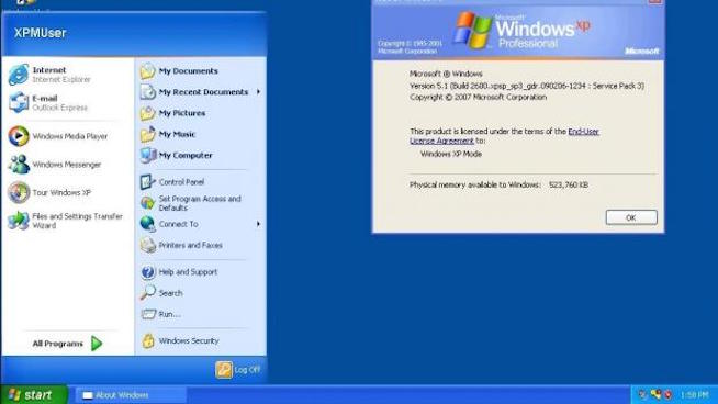 Dealing with Windows XP legacy applications