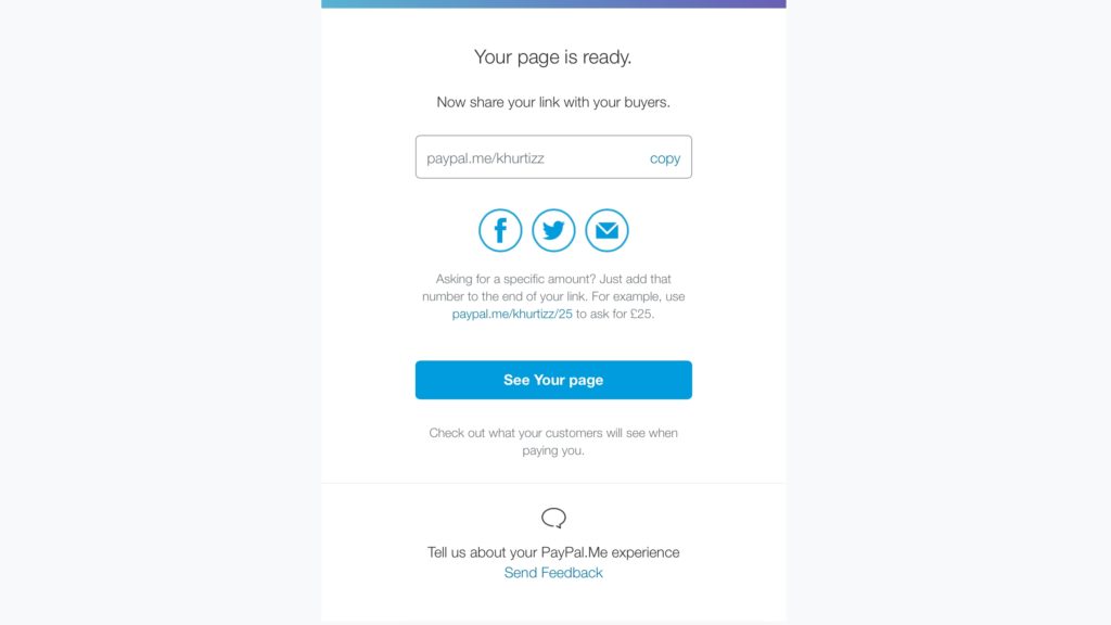 How to use PayPal.me