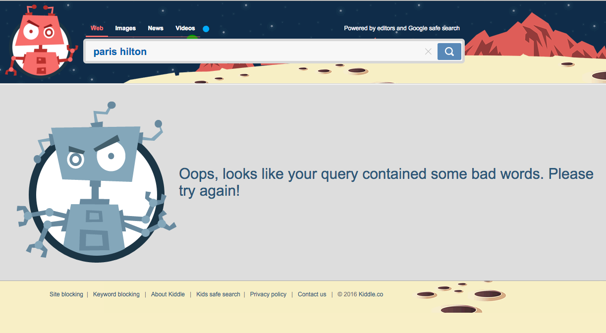 Kiddle: The child-friendly search engine has no affiliation with Google