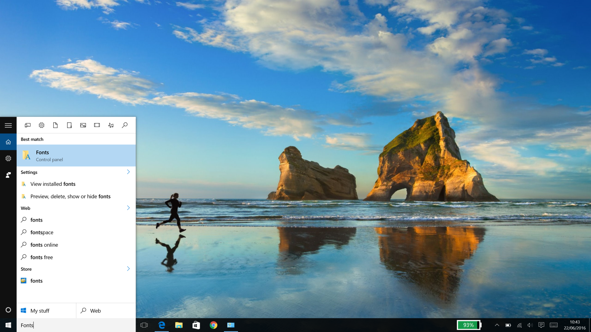 How to add, remove and modify fonts in Windows 10