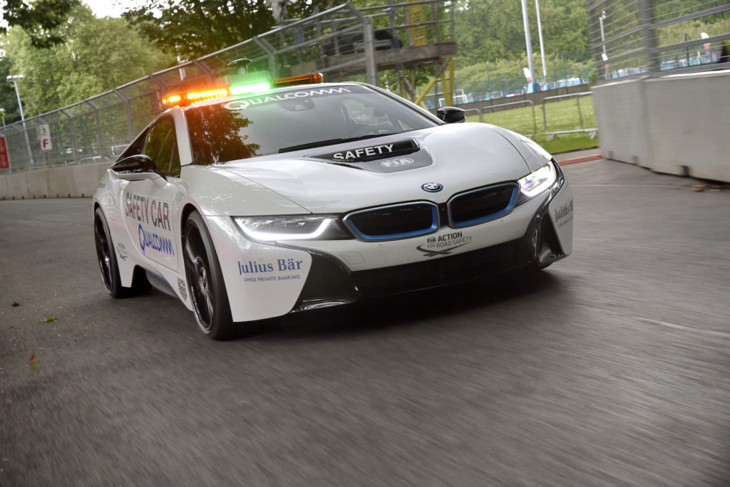BMW i8 Formula E Safety Car: Hands on with the wirelessly charged ...