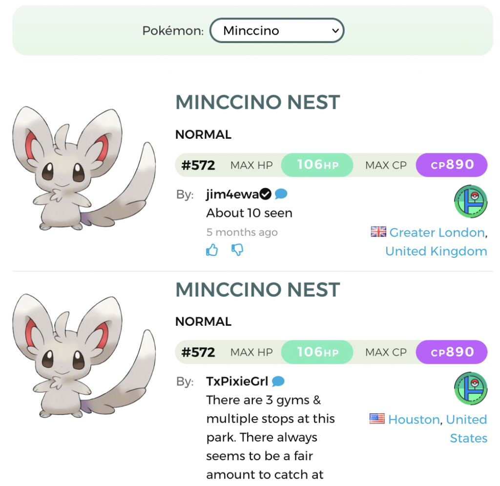 How to Find Pokémon Nests