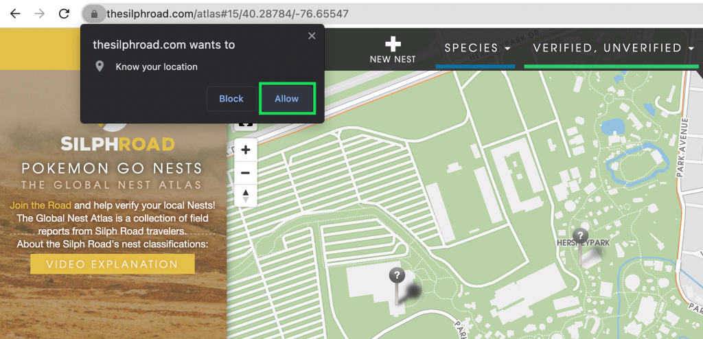How to Find Pokémon Nests