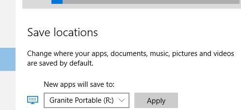 How to Run Apps from an External USB/SD Drive in Windows 10