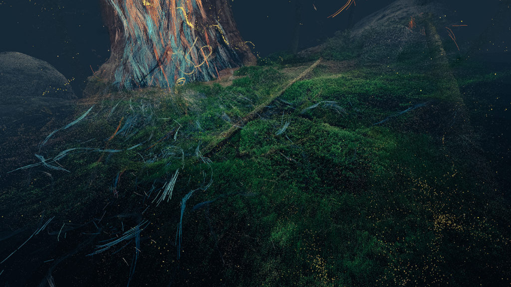 Enter a psychedelic virtual forest in Treehugger: Wawona
