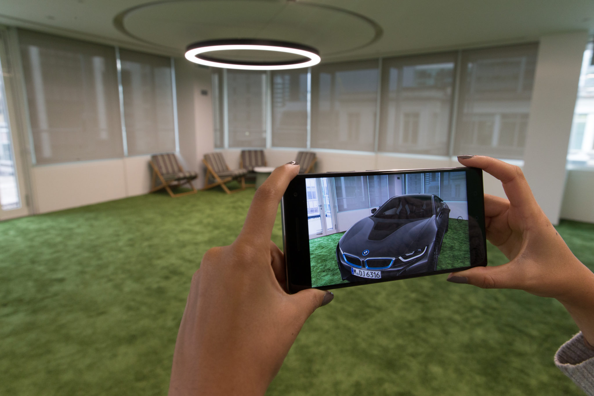 This BMW augmented-reality app turns any space into a car showroom