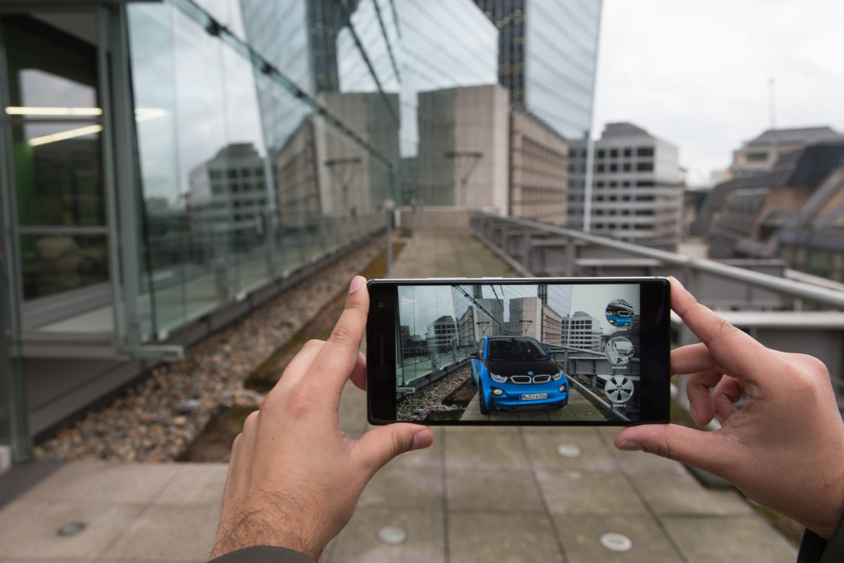This BMW augmented-reality app turns any space into a car showroom