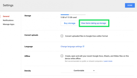 How To Free Up Google Drive Space