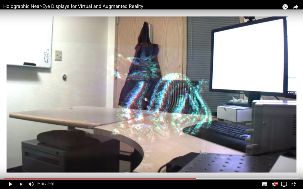 Microsoft has built a holographic display for your glasses