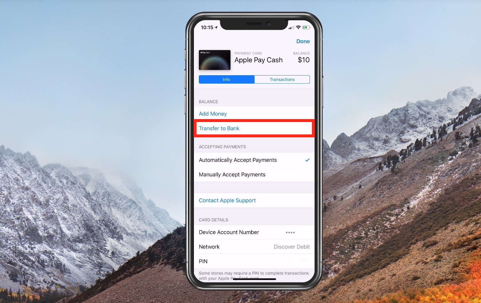 How to Transfer Apple Pay Cash to a Bank Account