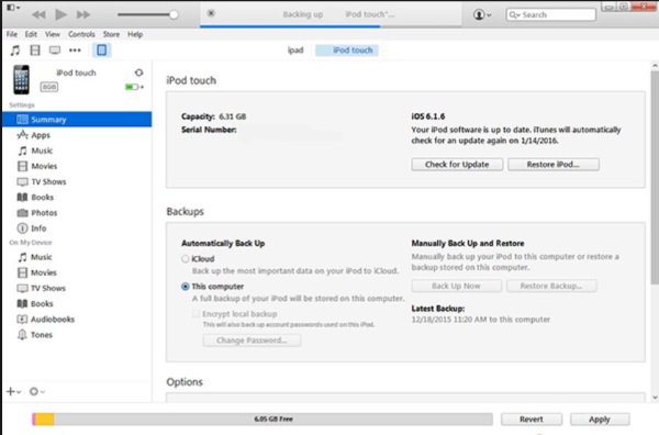 How To Factory Reset the iPod Touch