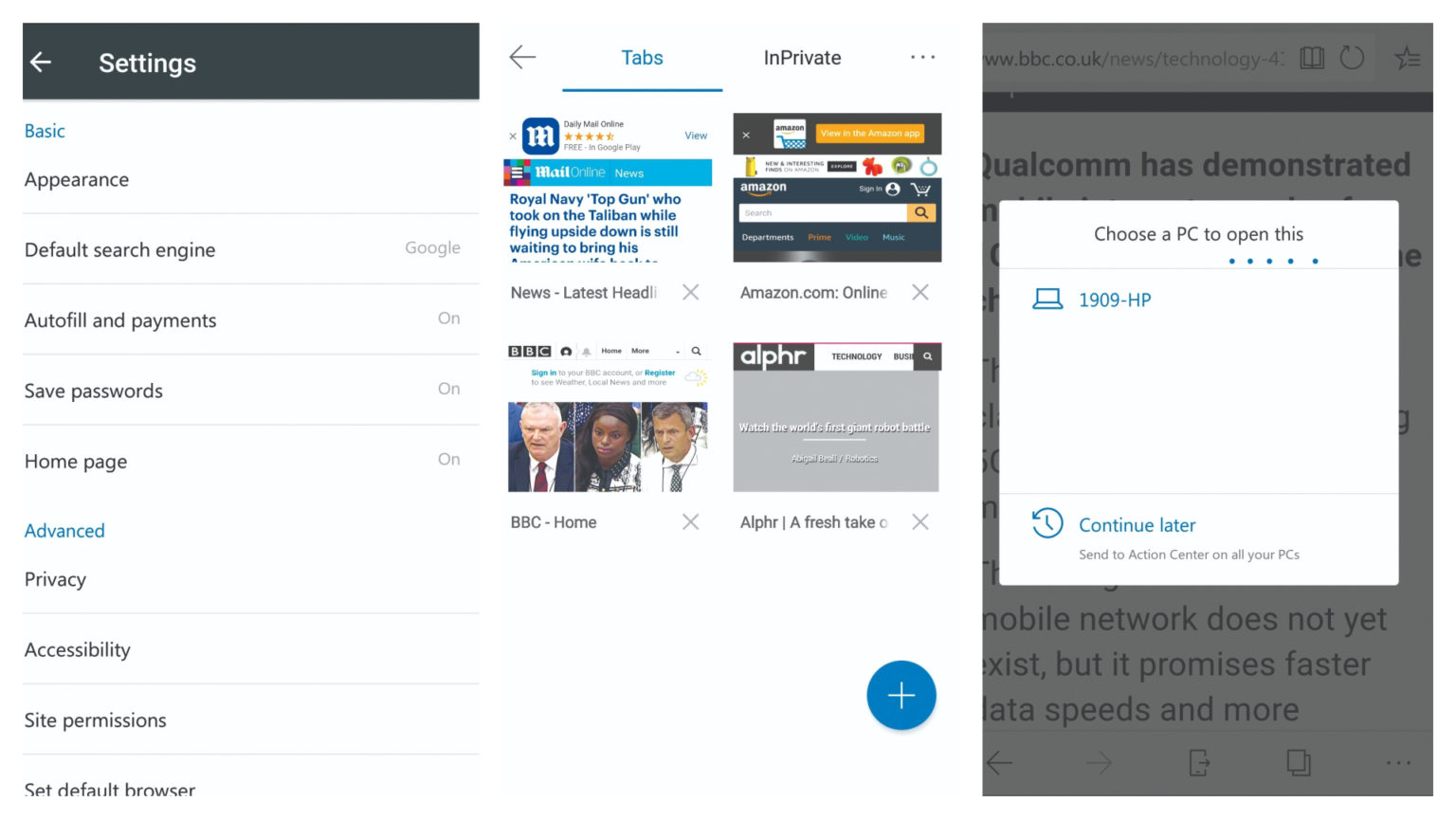 Master Microsoft’s Edge browser on your iPhone or Android device