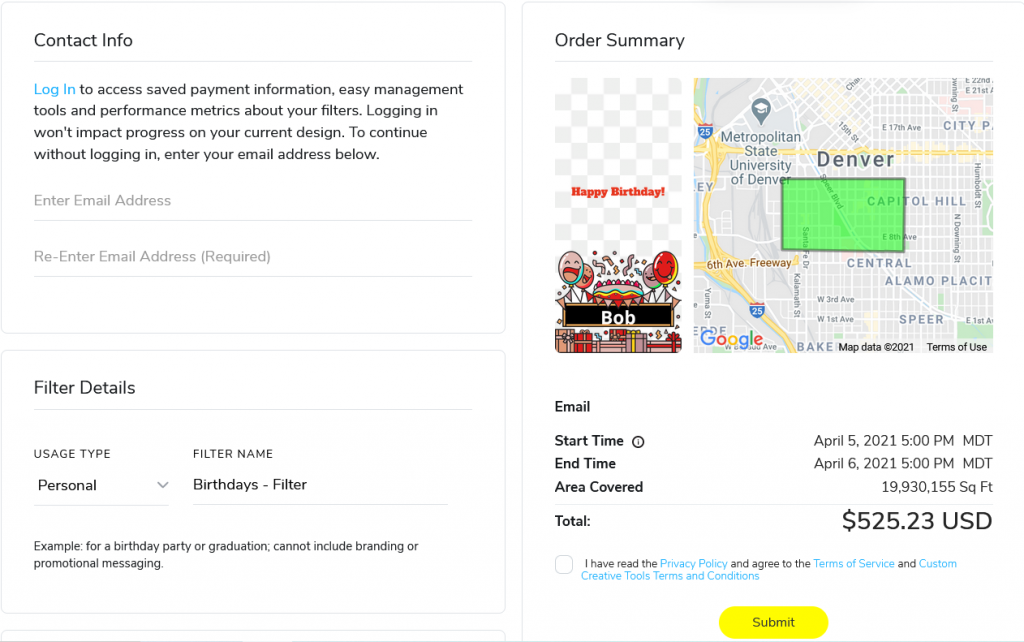 How to Create Your Own Snapchat Filters