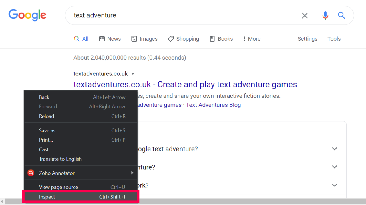 Google text adventure: How to play Google’s new Easter egg game