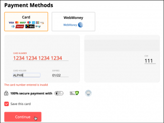 How to Add or Remove or Change a Card on AliExpress