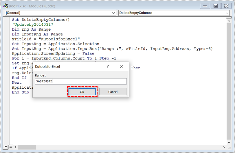 How To Delete All Blank Columns in Microsoft Excel
