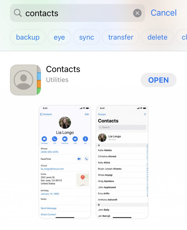 What To Do If iPhone Contacts App Icon Missing