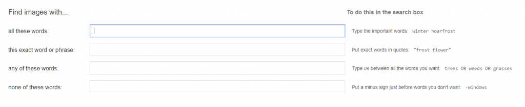 How To Search Google Images by Size