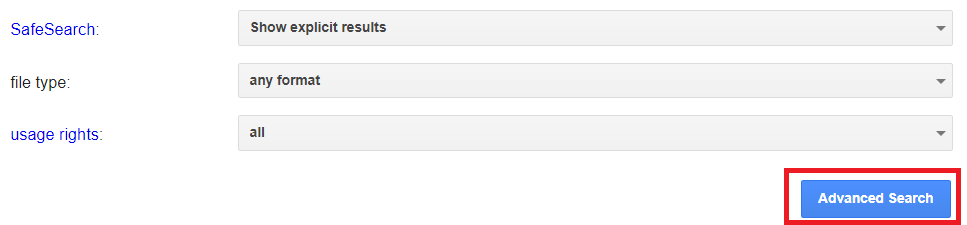 How To Search Google Images by Size