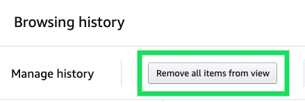 How To Delete Your Amazon Browsing History (Items You've Viewed)