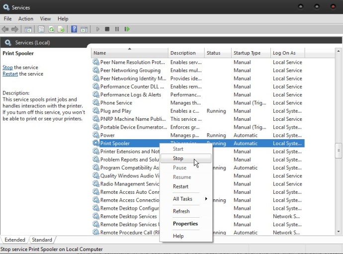 How To Clear All Jobs From The Print Queue