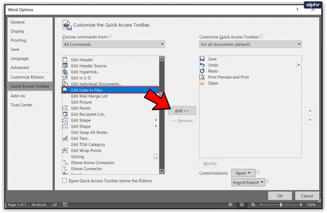 ‘This document contains links that may refer to other files’ - How To ...