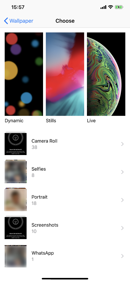 iPhone XS Max - How to Change Lock Screen