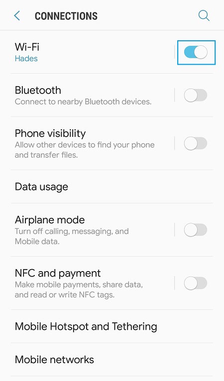 Samsung Galaxy J5/J5 Prime – Wifi Not Working – What to Do