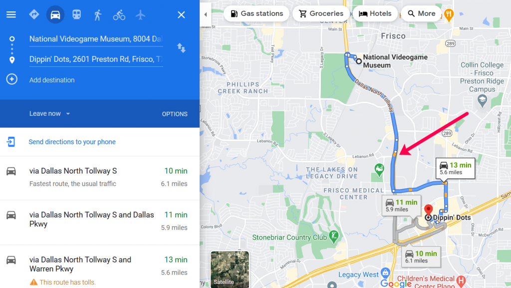 How to Check for Traffic in Google Maps