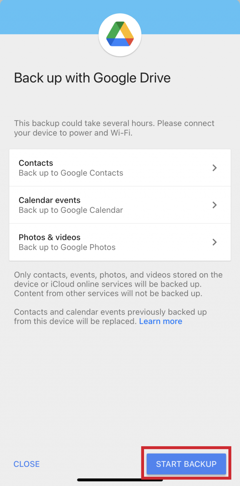 How To Automatically Backup Photos to Google Drive