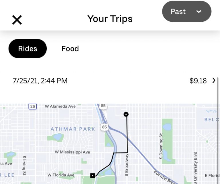 How To Send a Message on the Uber App