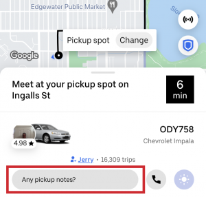 How To Send a Message on the Uber App