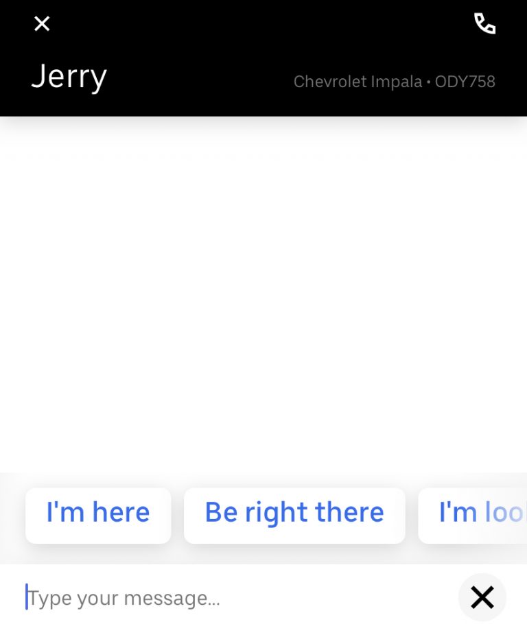 How To Send a Message on the Uber App