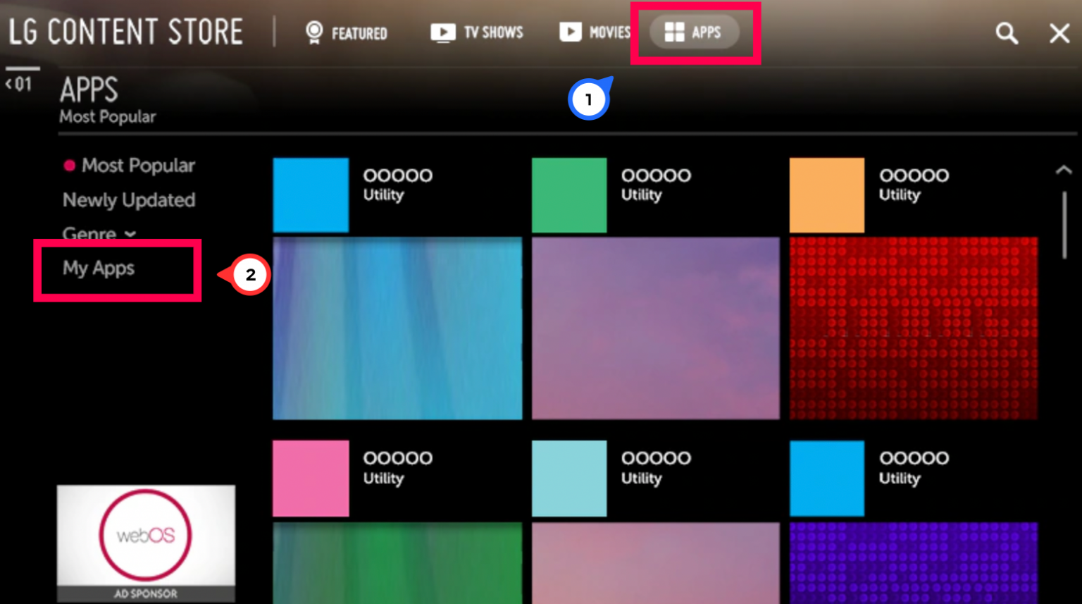 How To Update the Apps on an LG Smart TV
