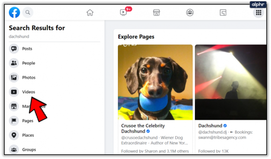 How To Find Specific Videos on Facebook