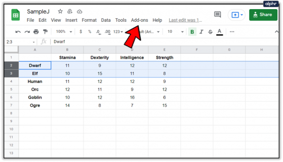 How To Swap Two Rows in Google Sheets