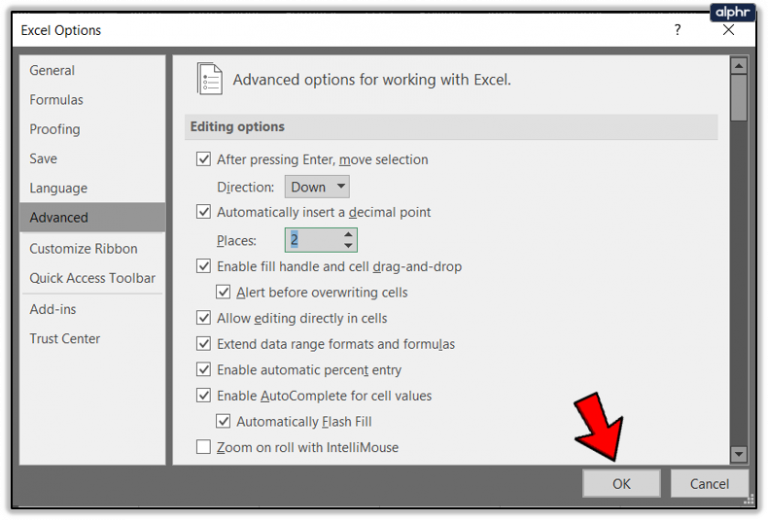 How To Manage and Move Decimal Places in Excel