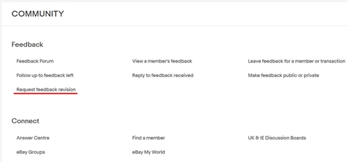How To Retract Feedback on eBay