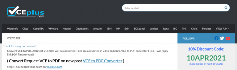 How To Convert VCE Files to PDF