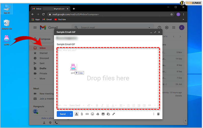 How To Put a GIF in an Email in Gmail