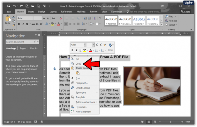 How To Create a JPG from a Word Document