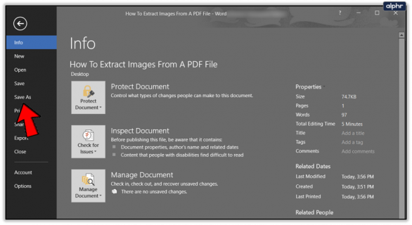 How To Create a JPG from a Word Document