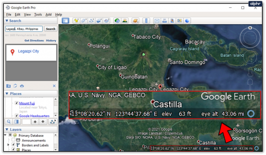 How To Show Elevation in Google Earth